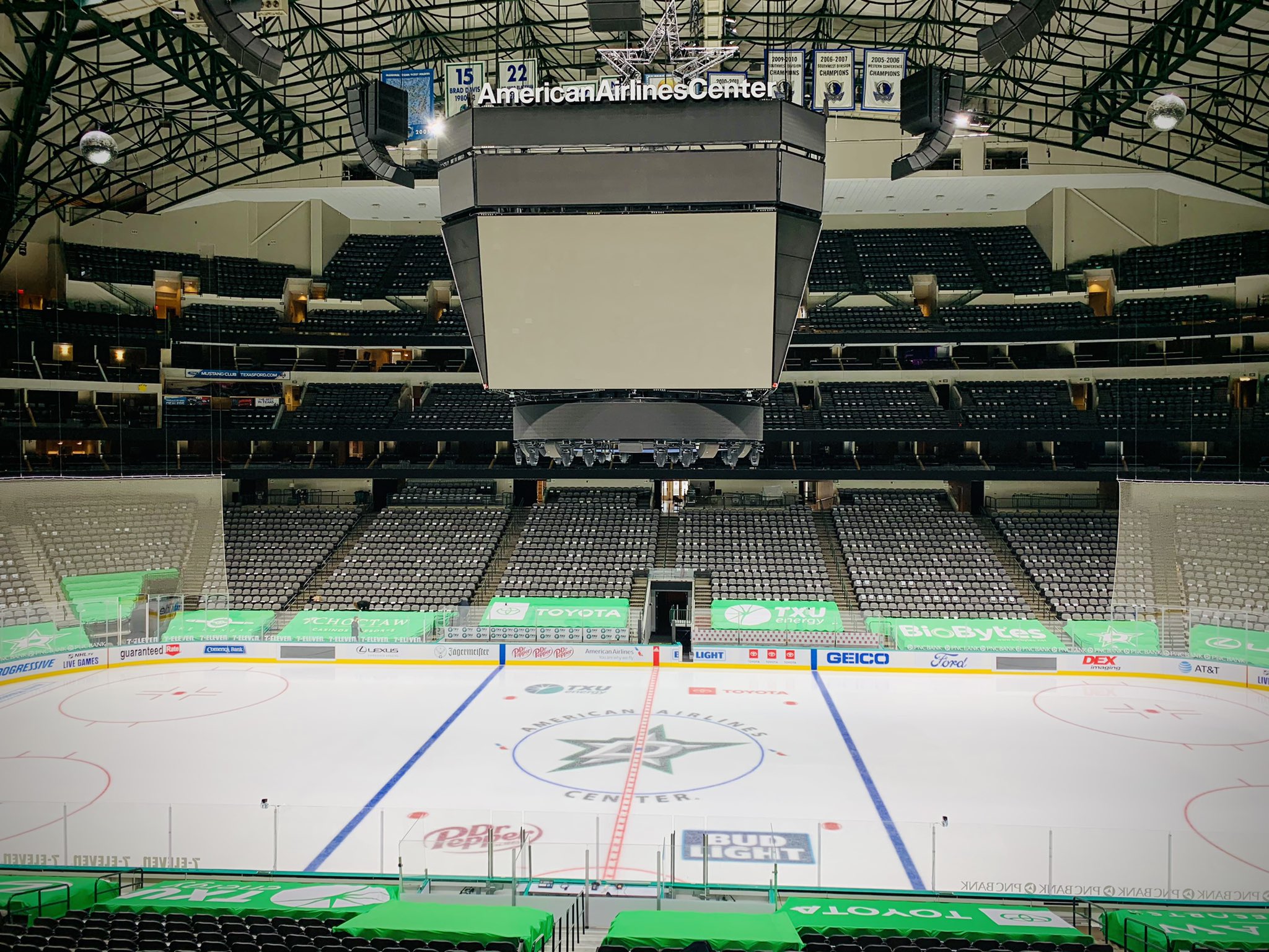 American Airlines Arena Hockey