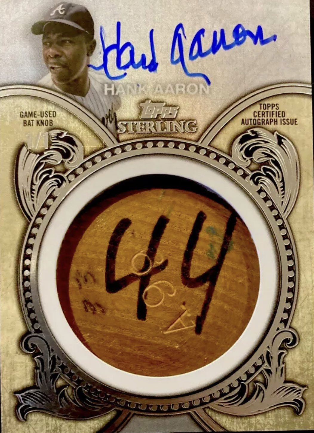 Hank Aaron Autograph