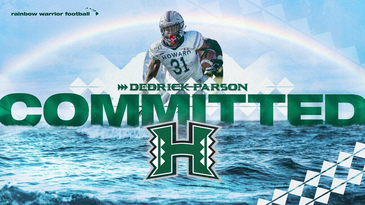 Howard RB Dedrick Parson transfers to Hawaii : r/CFB