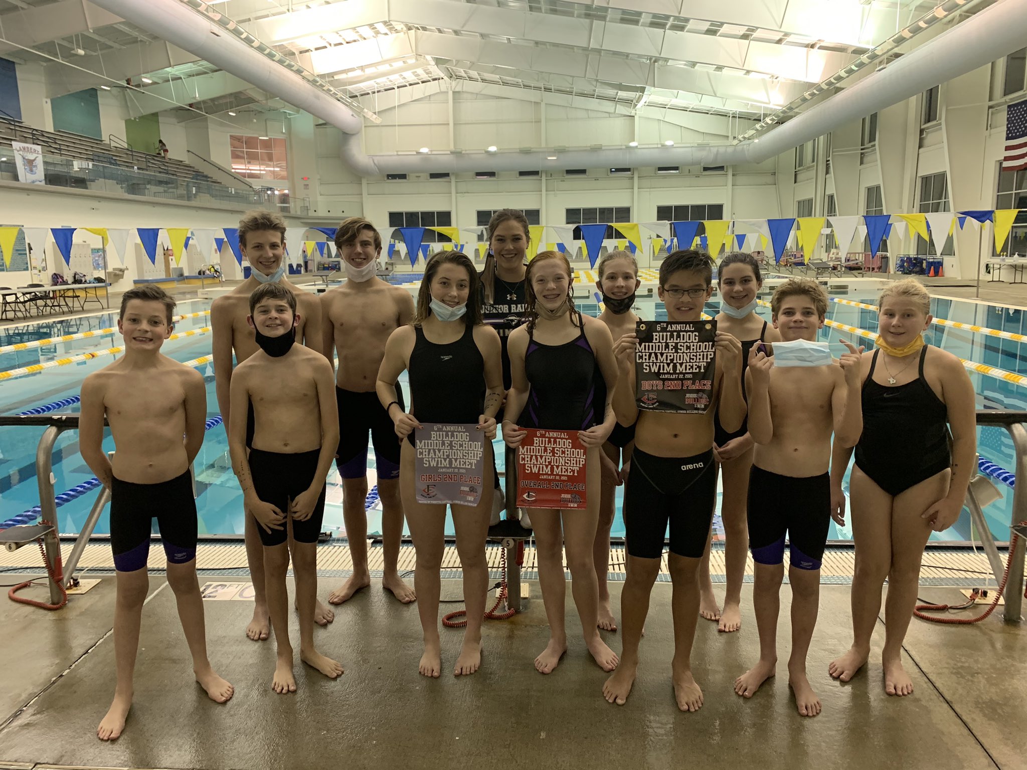 Junior High School Girls Swim Team