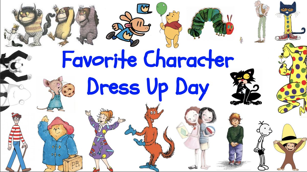 Storybook Character Day Clipart