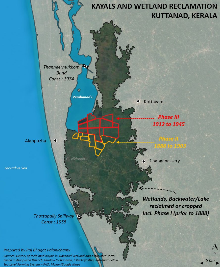 Kerala Backwaters Map