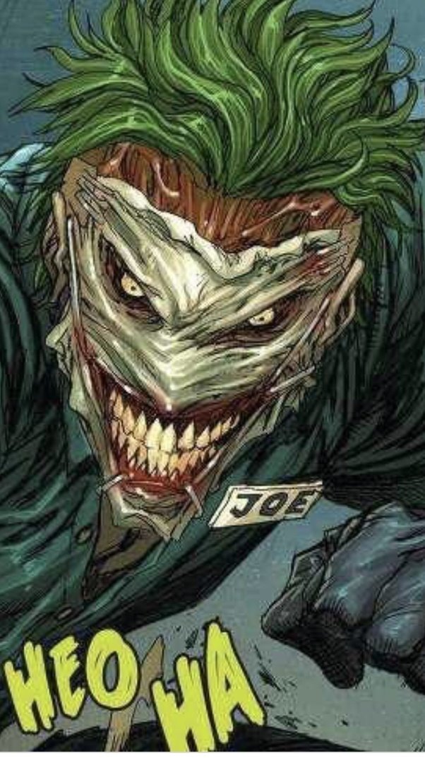 Joker Face Cut Off Mask