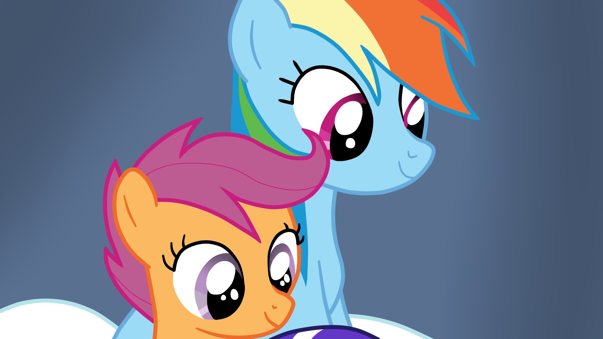 My Little Pony Rainbow Dash And Scootaloo