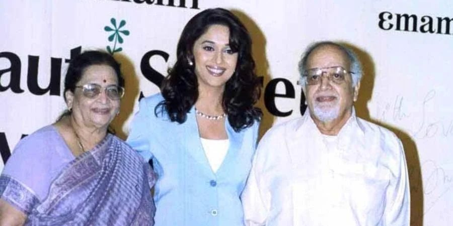 Madhuri Dixit Parents
