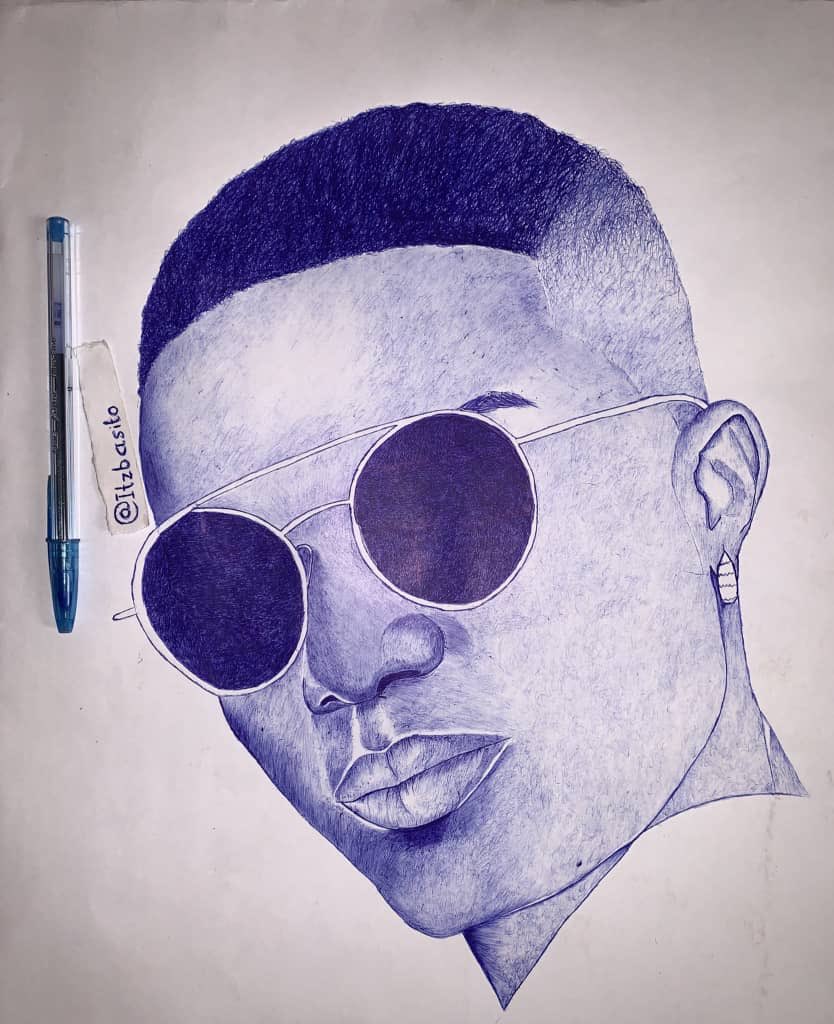 Meek Mill Drawing In Pencil