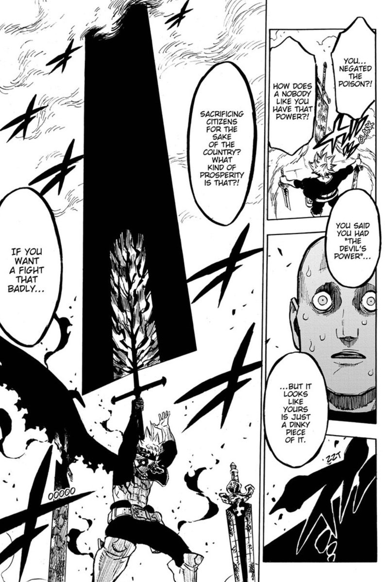Black Divider I redrew one of my favorite panels from the Black Clover ...