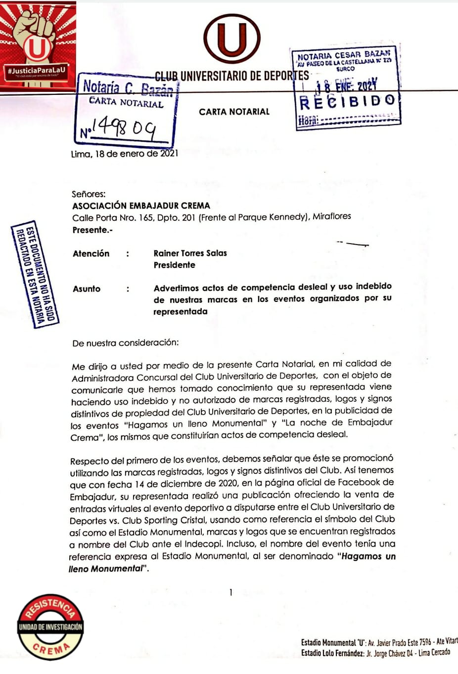 Formato De Carta Notariada Cómo Hacer Una Carta Poder Desde EE.UU A