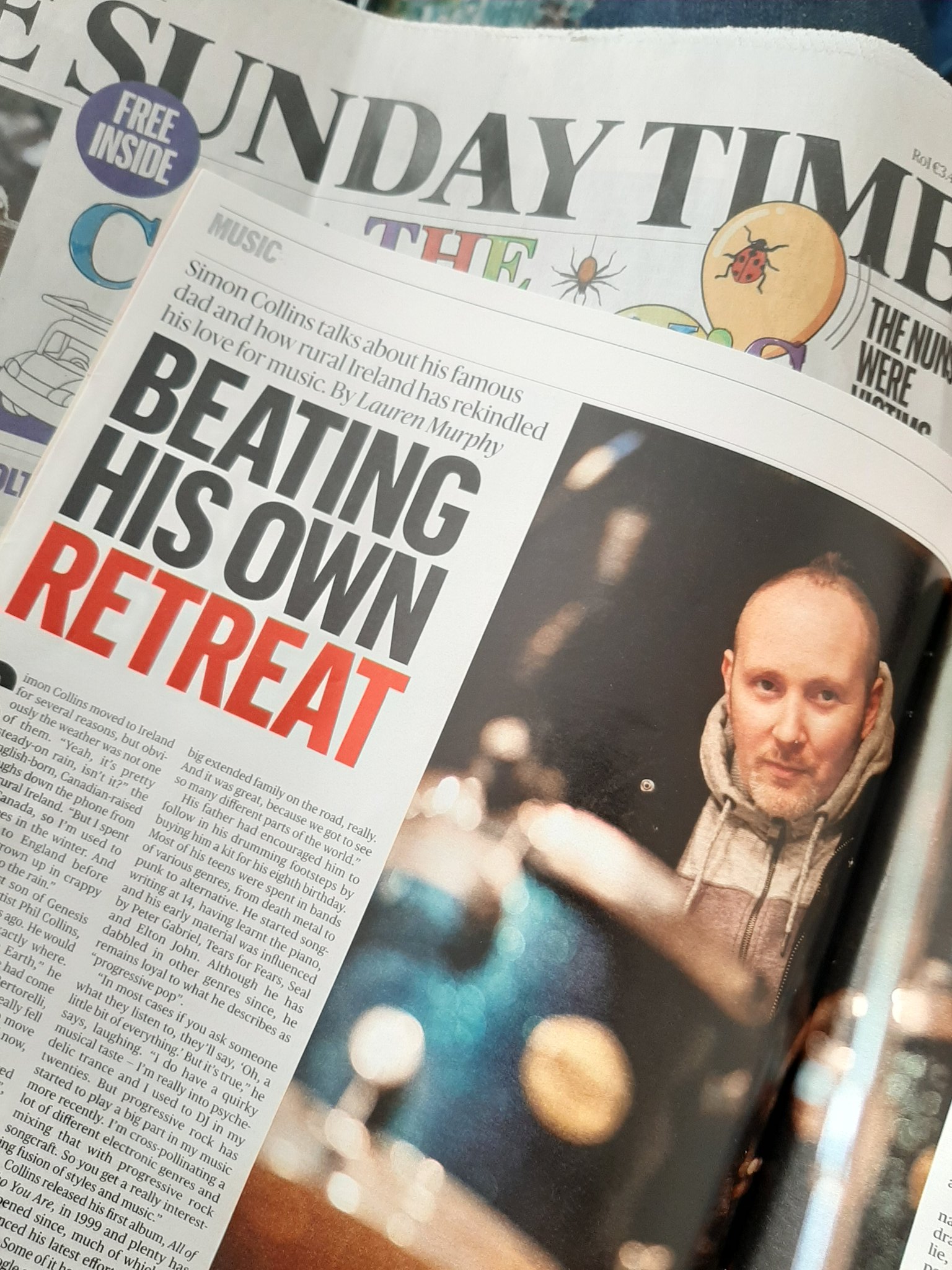 Simon Collins Phil Collins Son