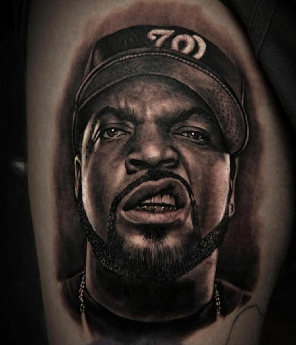 Ice Cube Tattoo Designs