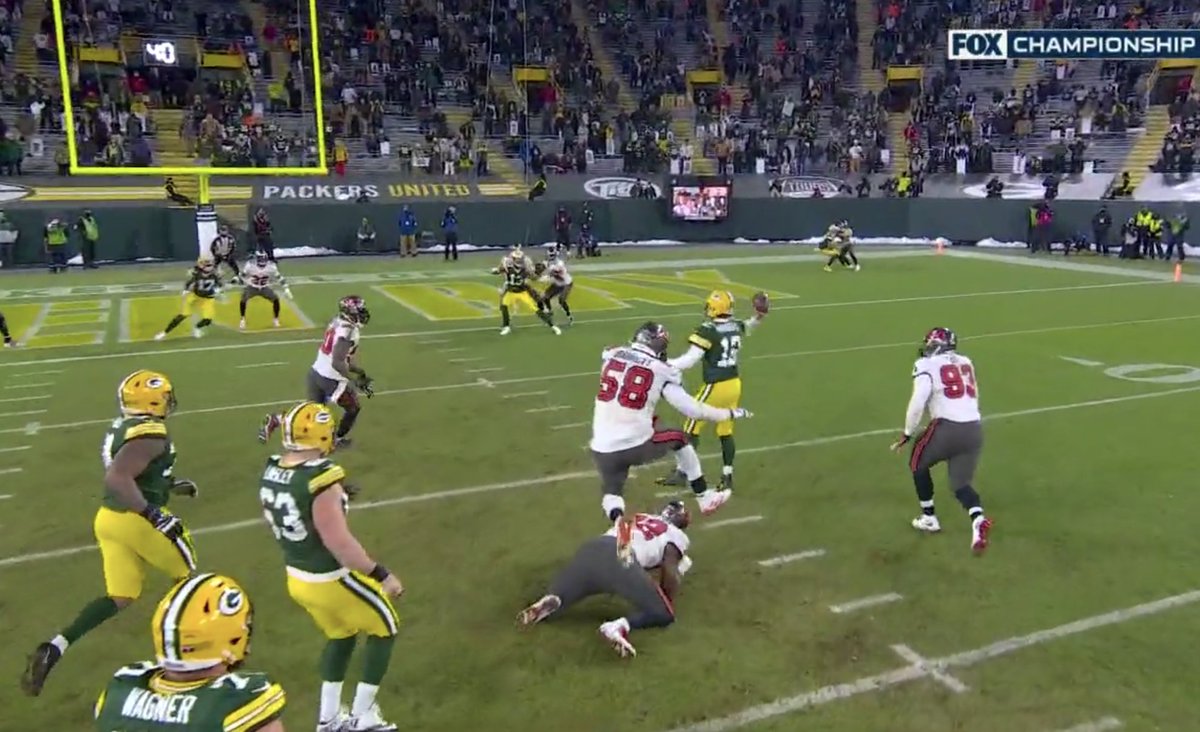 Aaron Rodgers Running