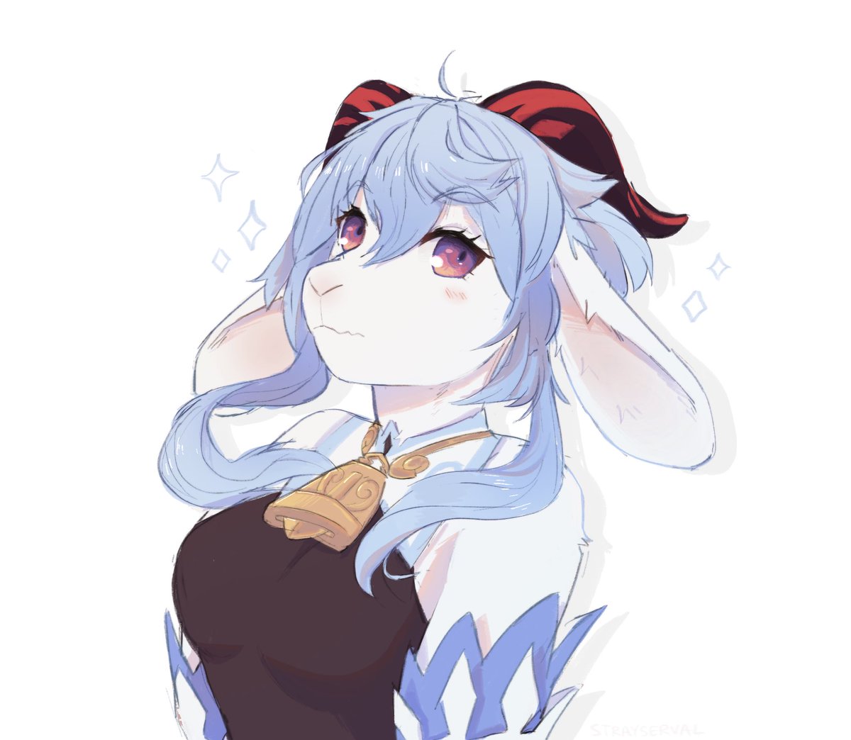 「ganyu... fully goated 」|lex nyah lol 🍳のイラスト