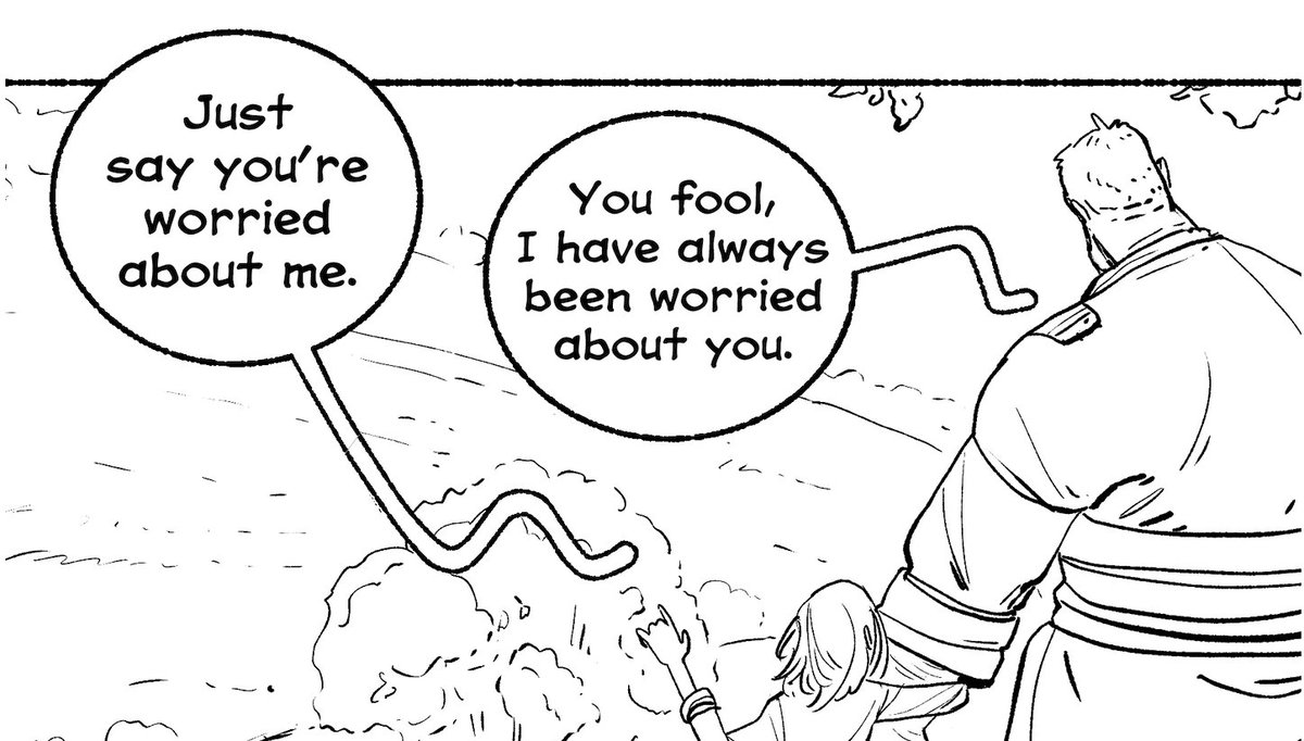 「hello it is my fav trope 」Sara Alfageehの漫画