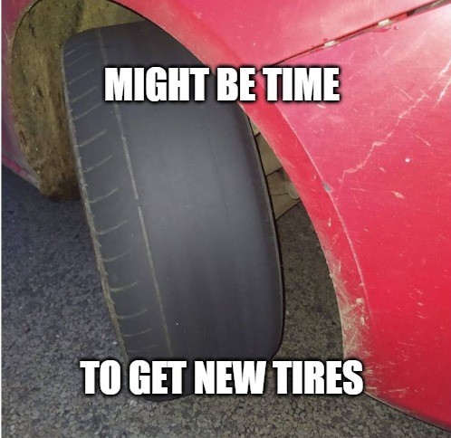 Bald Tires Memes The Truth About Worn Tires :: Michelin North America,