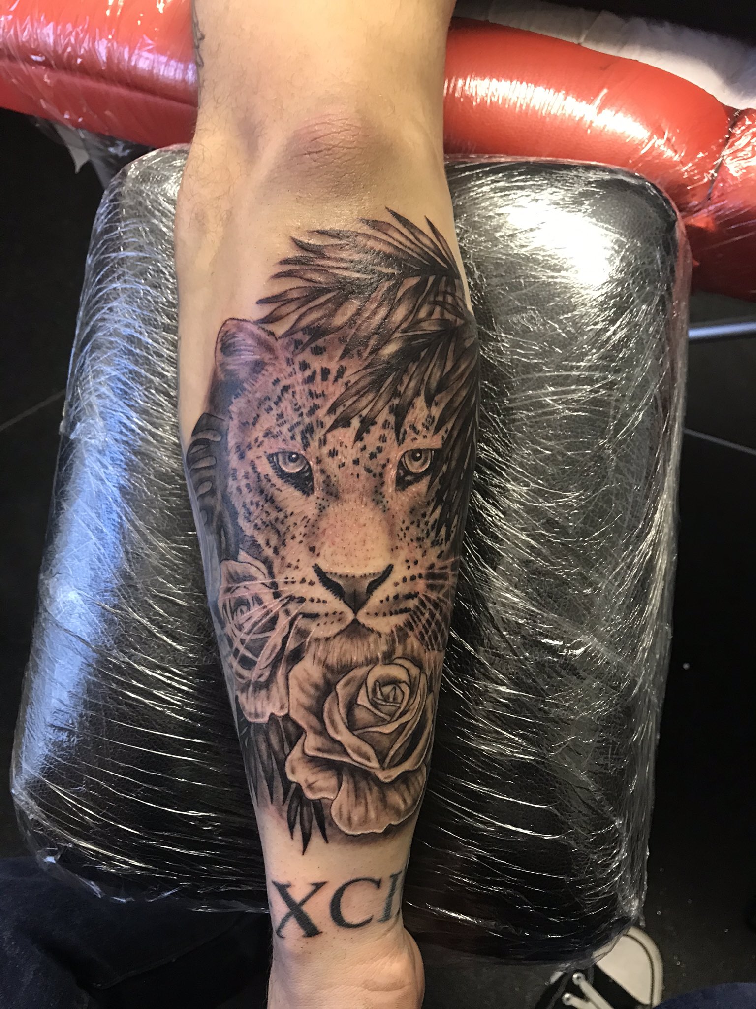 Leopard Kratzer Tattoos