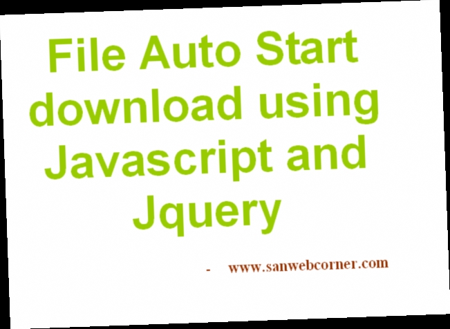 javascript download file automatically / Twitter