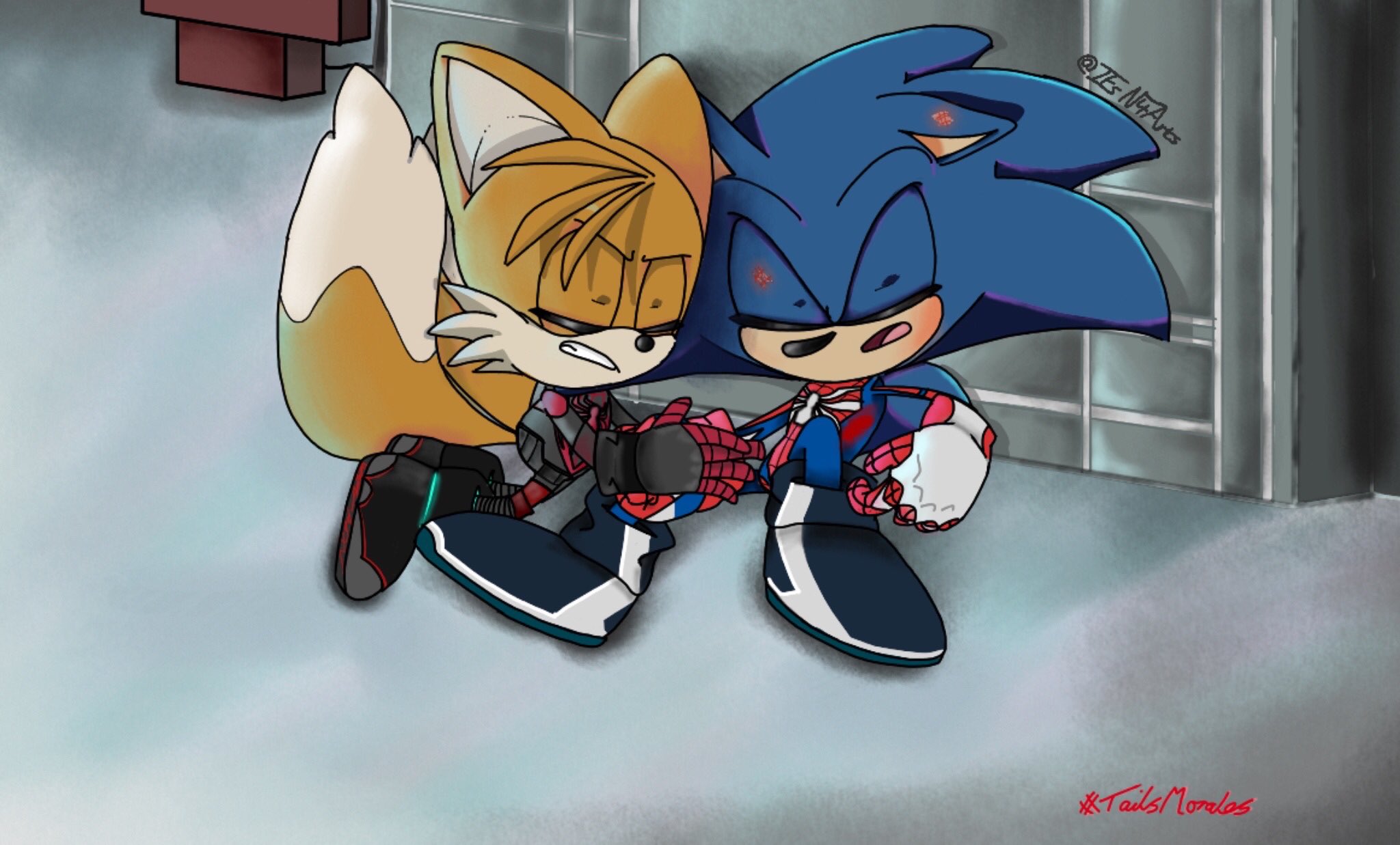 Tails X Sonic Lemon