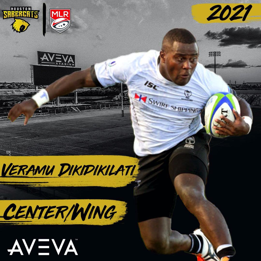 Veramu Dikidikitali has signed with Houston SaberCats for 2021 : r/MLRugby
