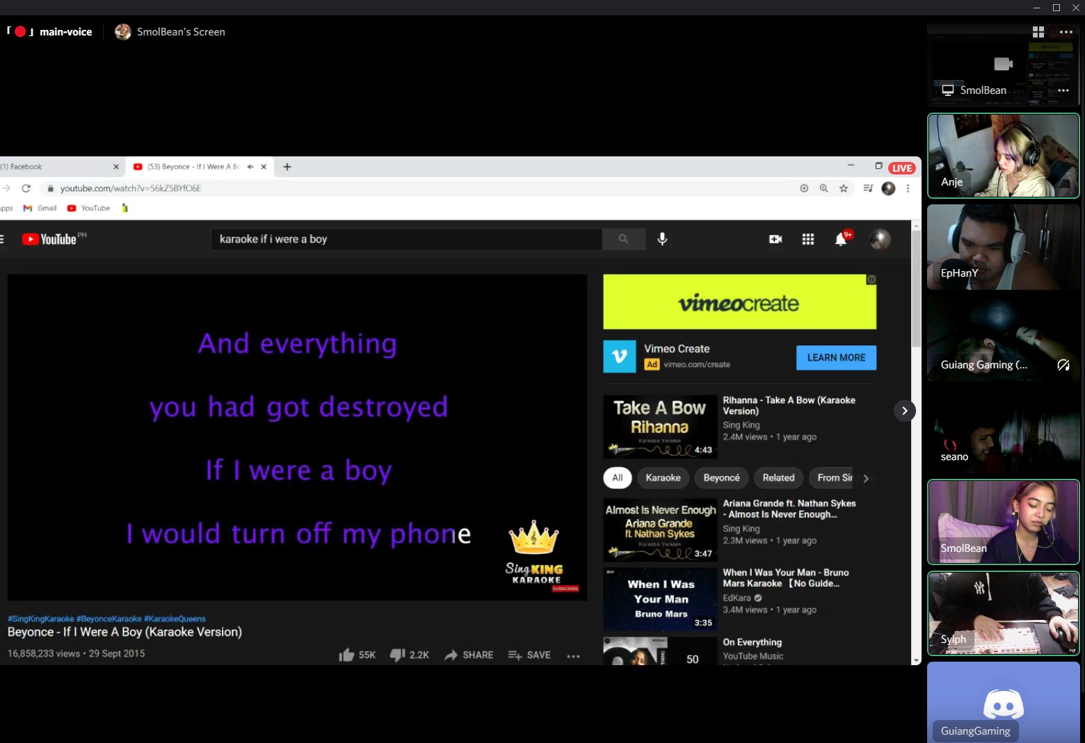 Anje on Twitter: "Lessgo karaoke night with the crib https://t.co/LuGM1K1kjv" / Twitter