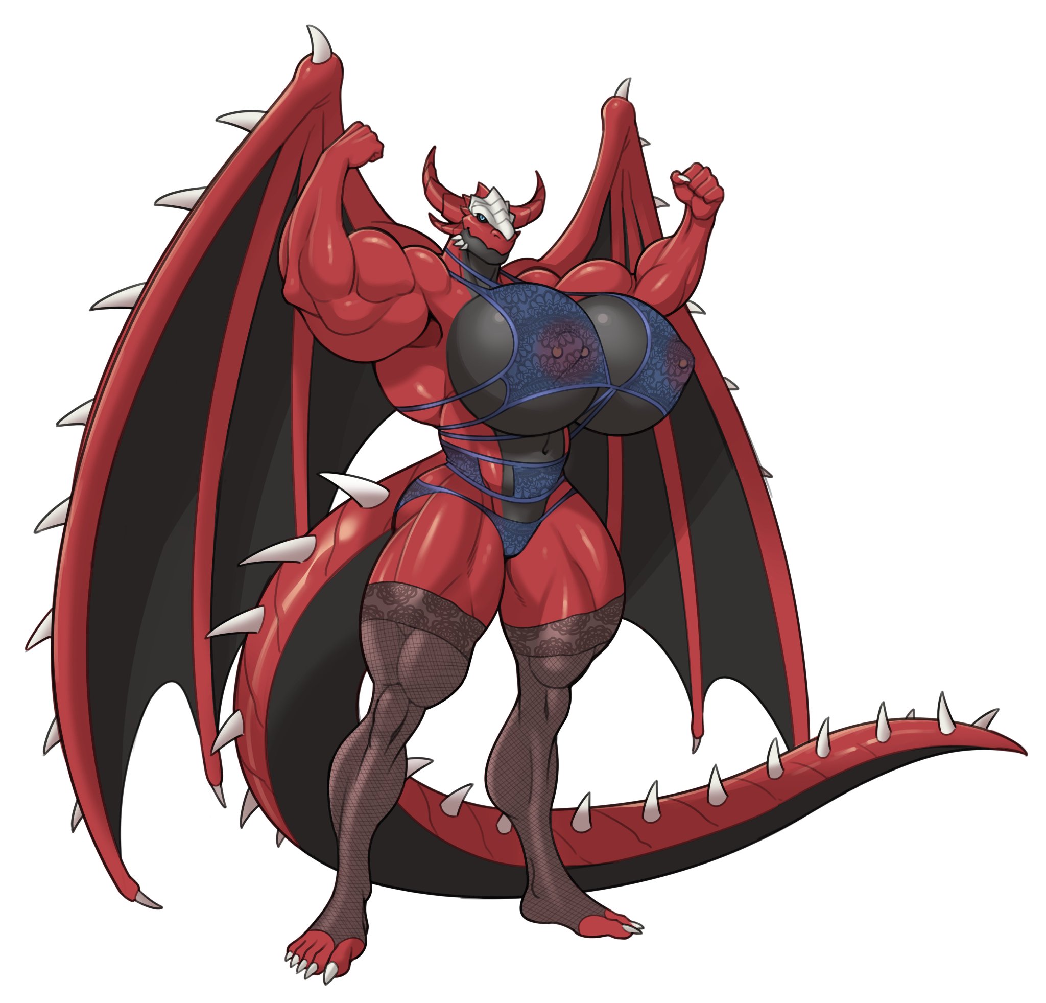 Exey 💕 on Twitter: "Exey looks good in lingerie ♥ A barely-contained commission from ...