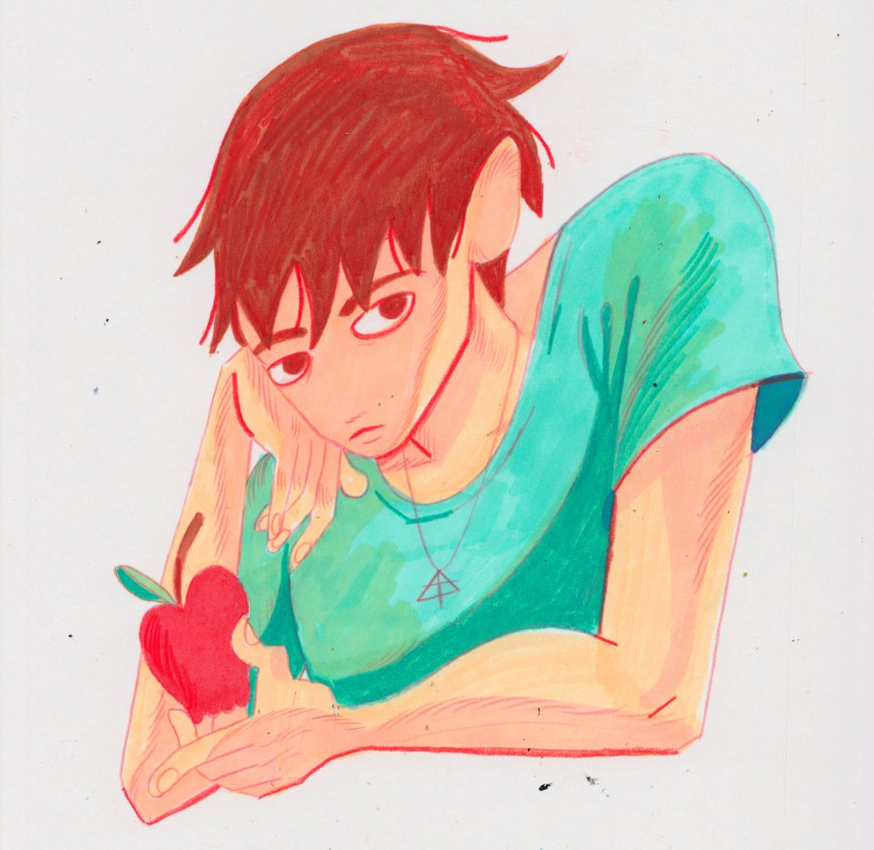 「distorted drawing 」|K.WROTENのイラスト