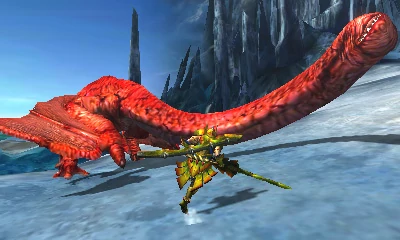 BannedLagiacrus on Twitter: "Red Khezu is the blood-red subspecies of Khezu. This monster shares ...