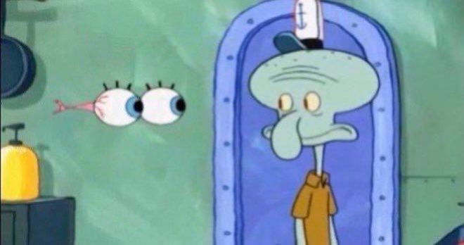 Squidward Gif Eyes