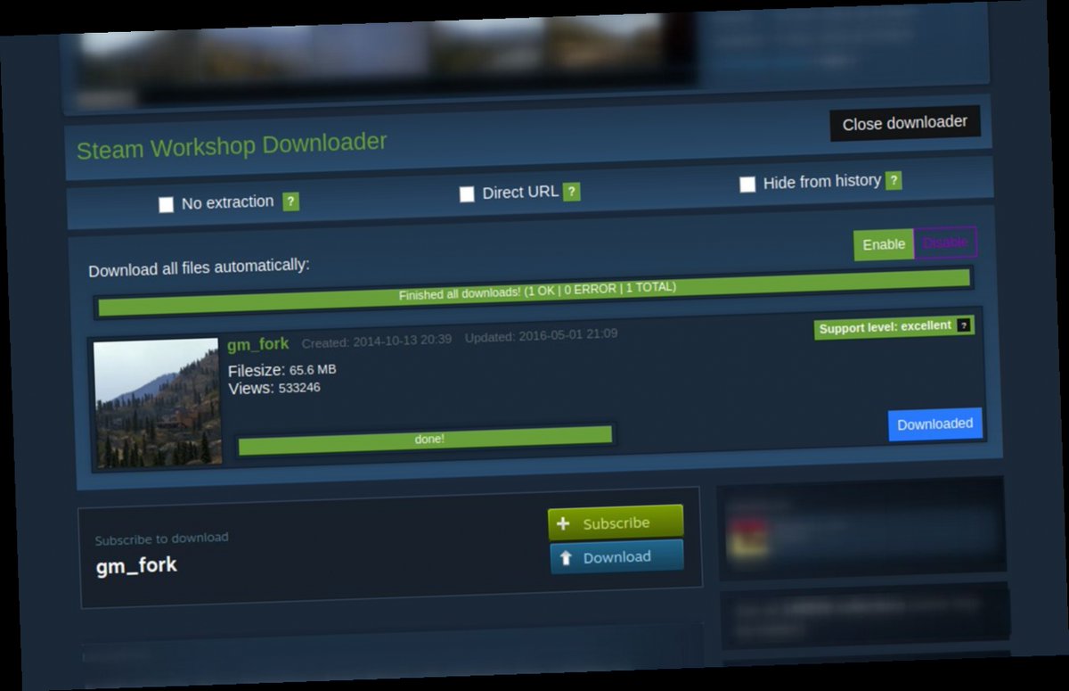 Steam workshop file location - vicatamil