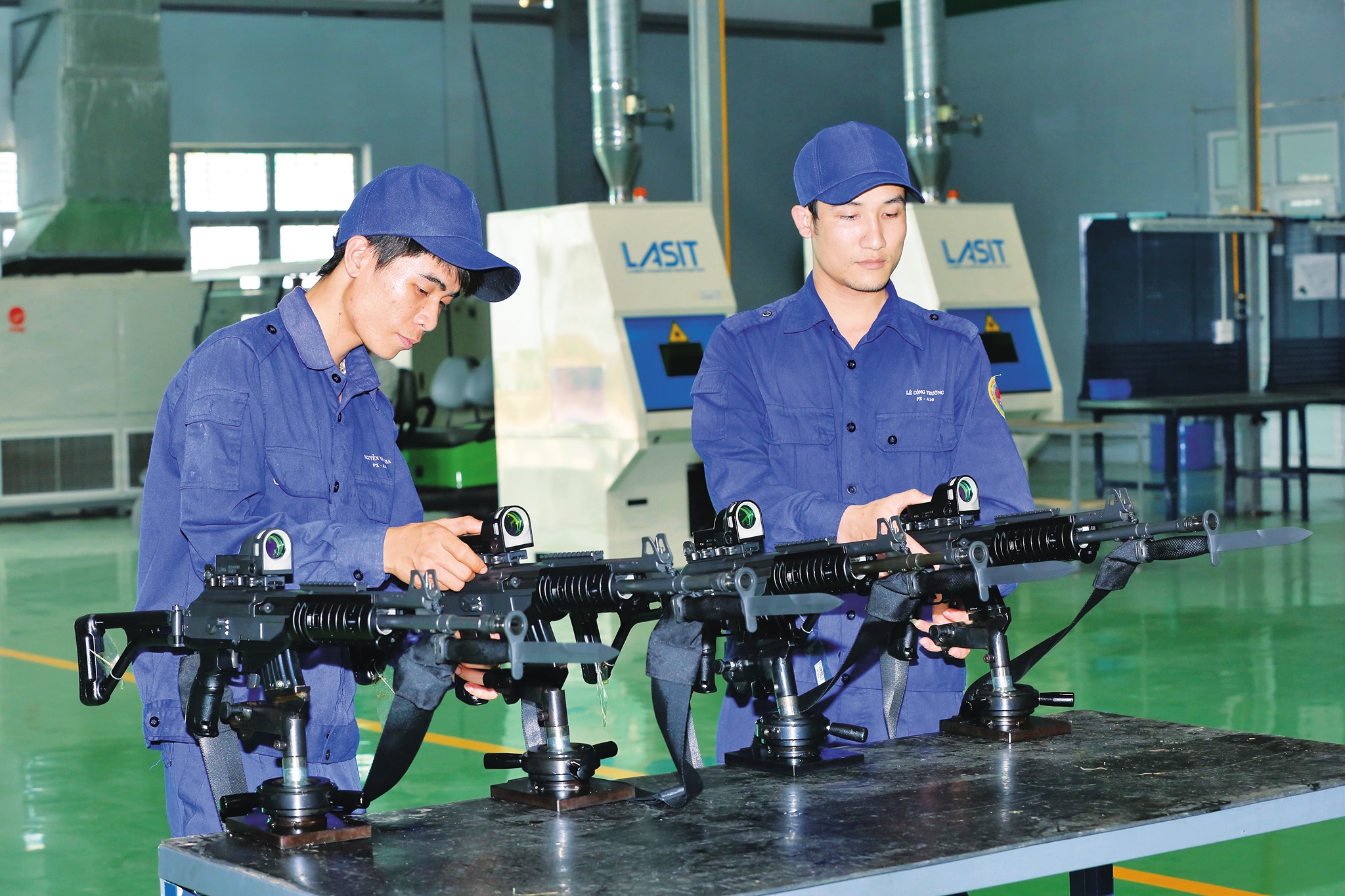 Lee Ann Quann on Twitter: ""You like? I like!" Firearms of Vietnam People Army being inspected ...