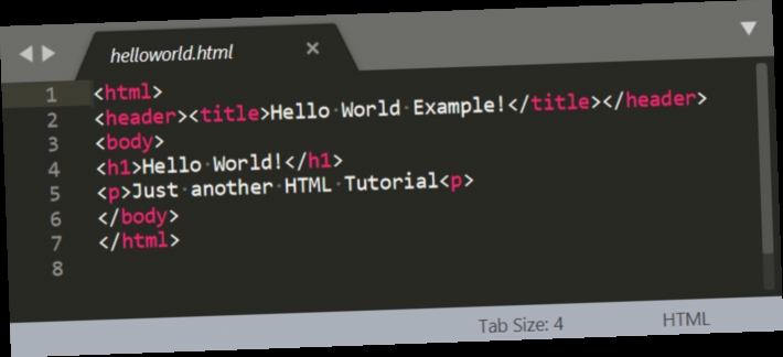 hello world html file download / Twitter