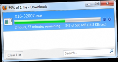 does downloading multiple files slow / Twitter