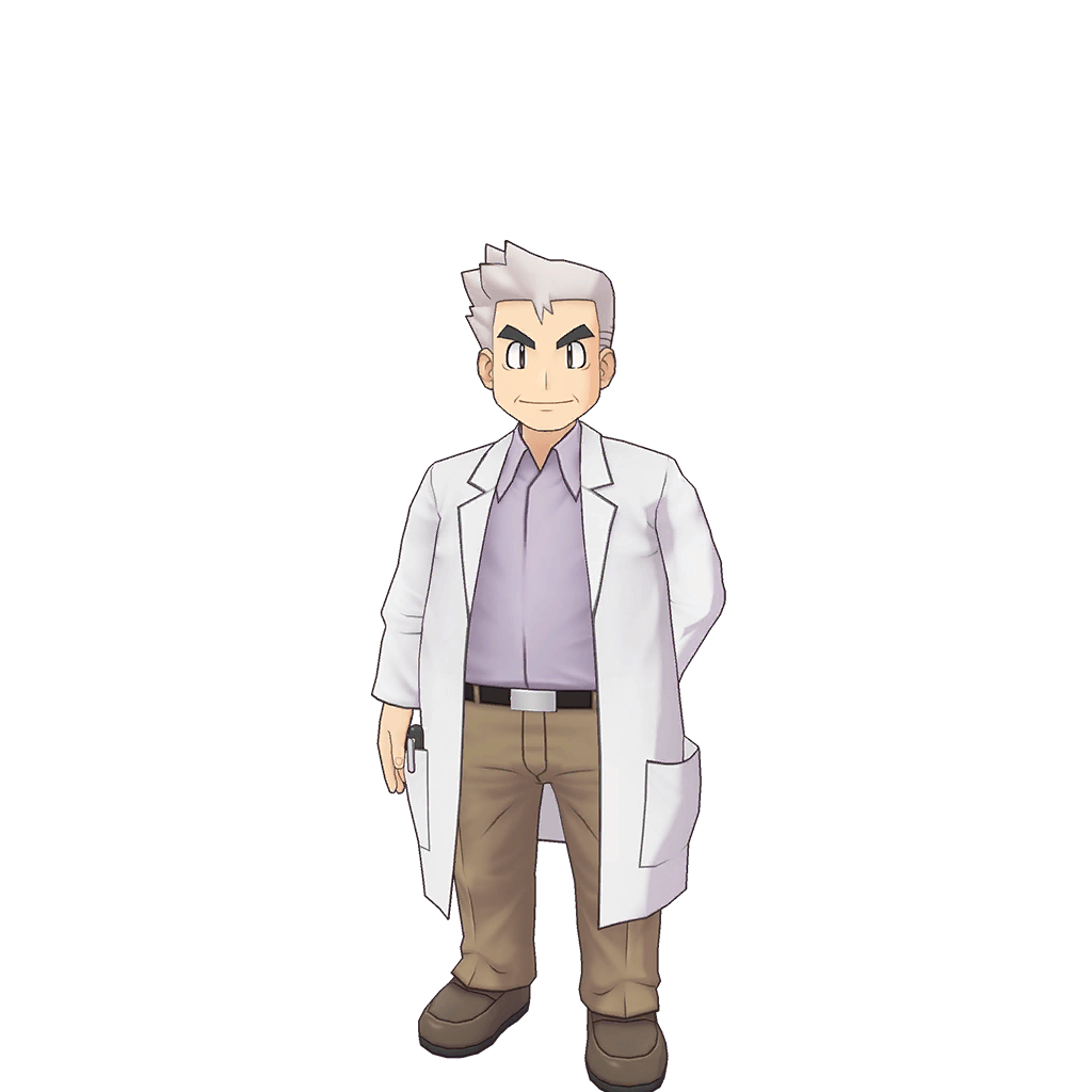 Pokemon Professor Oak Sprite