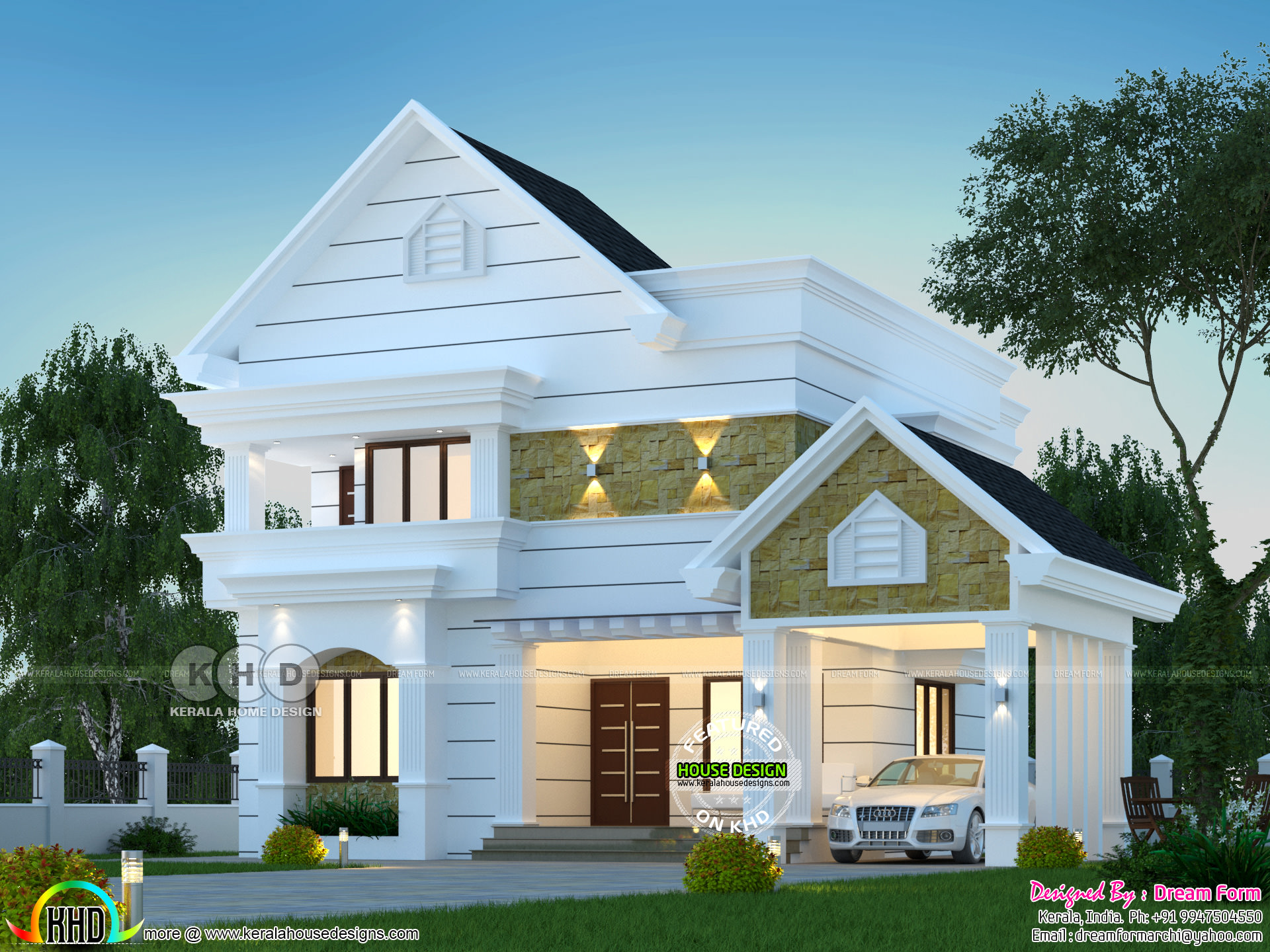 Enkel Husdesign I Kerala Kerala Home Design House Designs May 2014