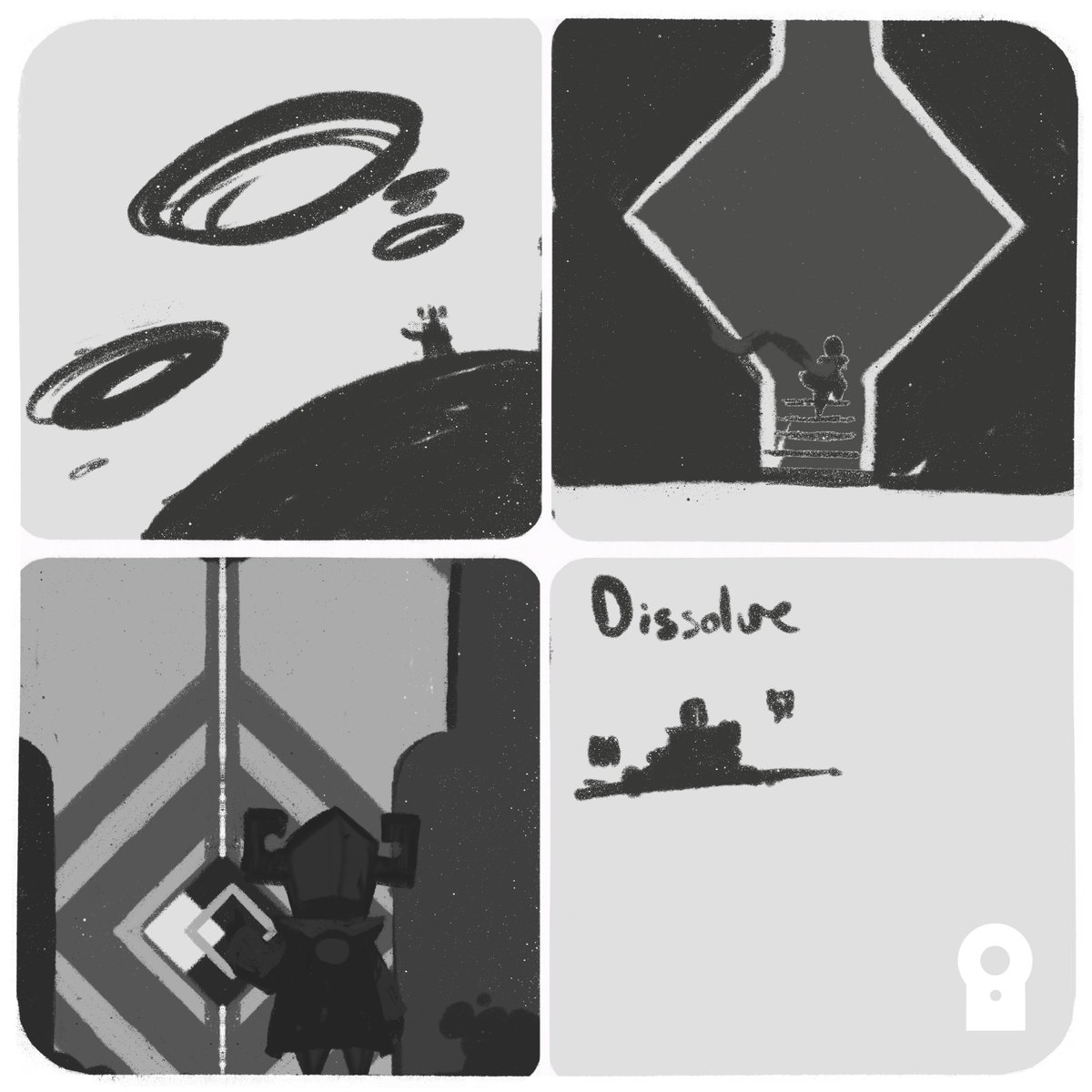 Devolve "Reaching forward the door came to life, the ce」Tim Kaminskiの漫画