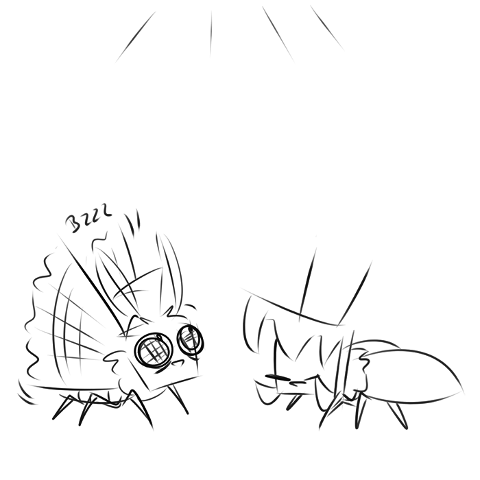 1/2) Apparently ppl liked the Moth Dib stuff. Here sum more」ReynaRuina 👑の漫画