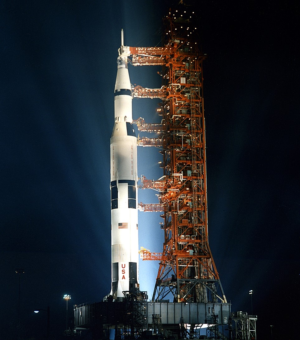 Saturn V Night Launch