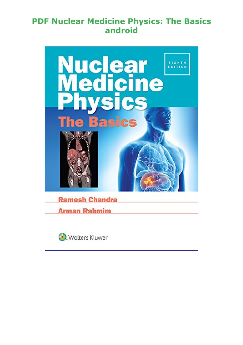 download Nuclear Medicine Physics: The Basics kindle / Twitter