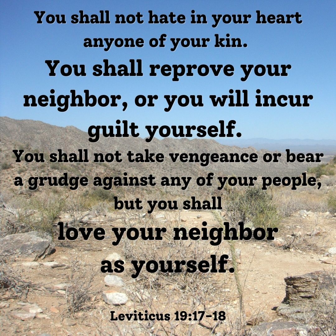 katya ouchakof on Twitter: "#Love your #neighbor as yourself. Leviticus ...