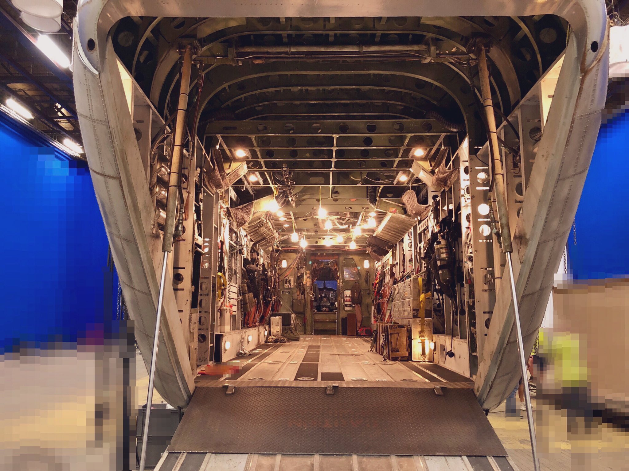 Military Cargo Plane Interior