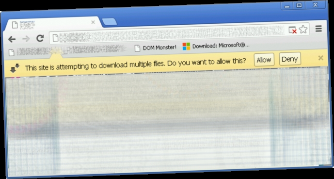javascript settimeout on multiple file download / Twitter