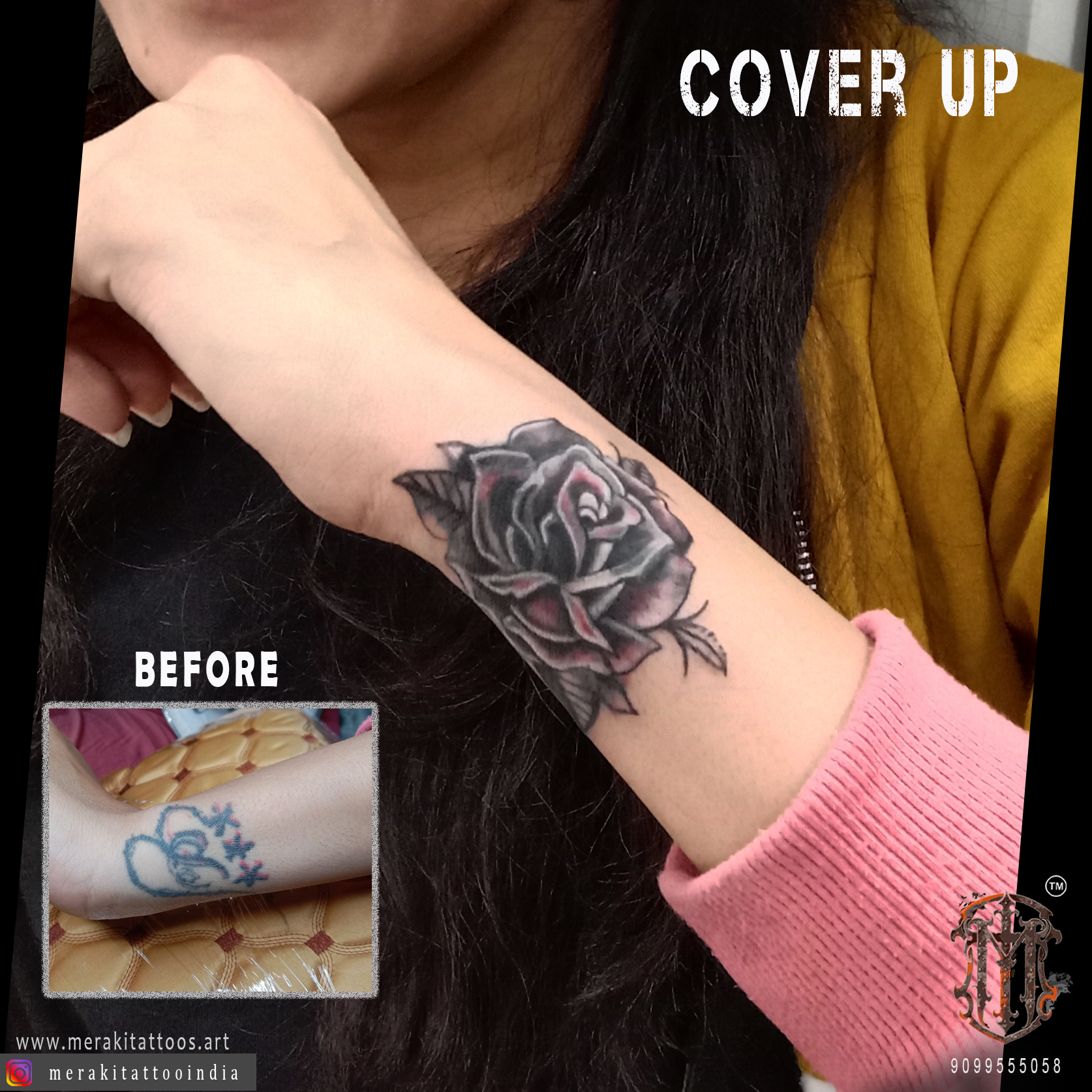 Wrist Tattoo Cover Ups