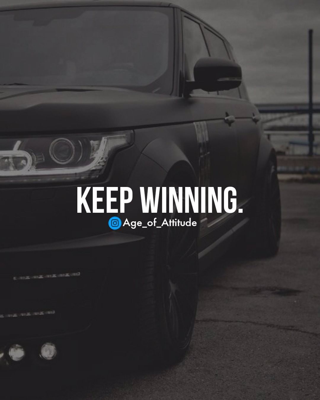 Matte Black Range Rover Tumblr