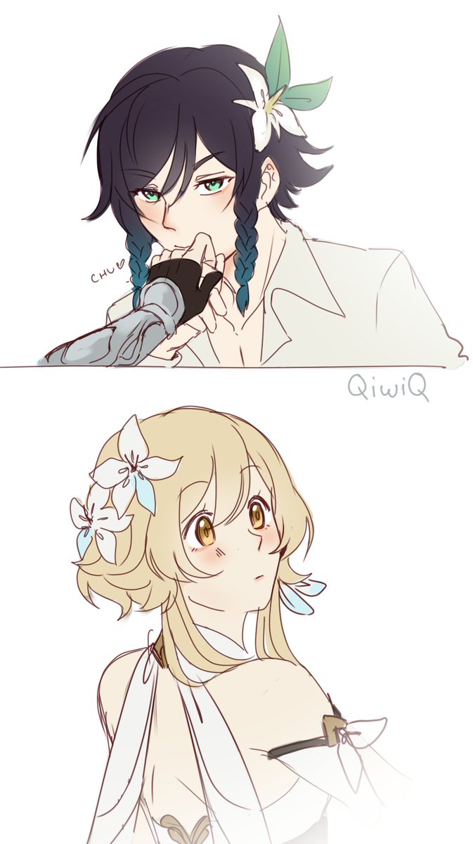 「Drew ikemen Venti, cuz I needed to Venlumi