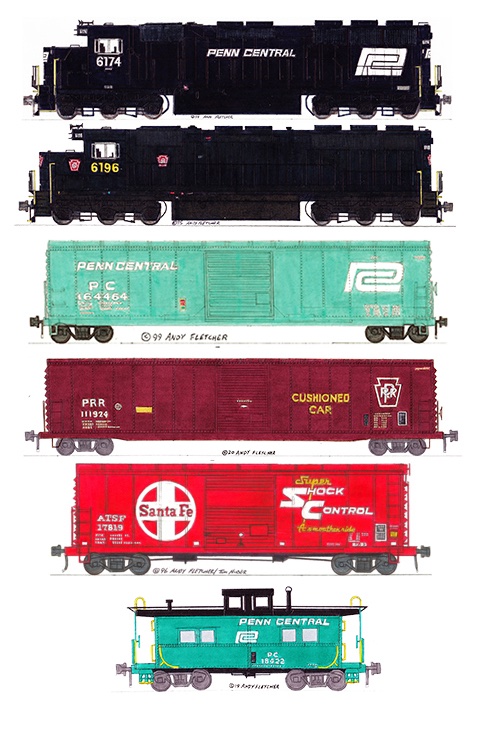 Andy Fletcher Trains