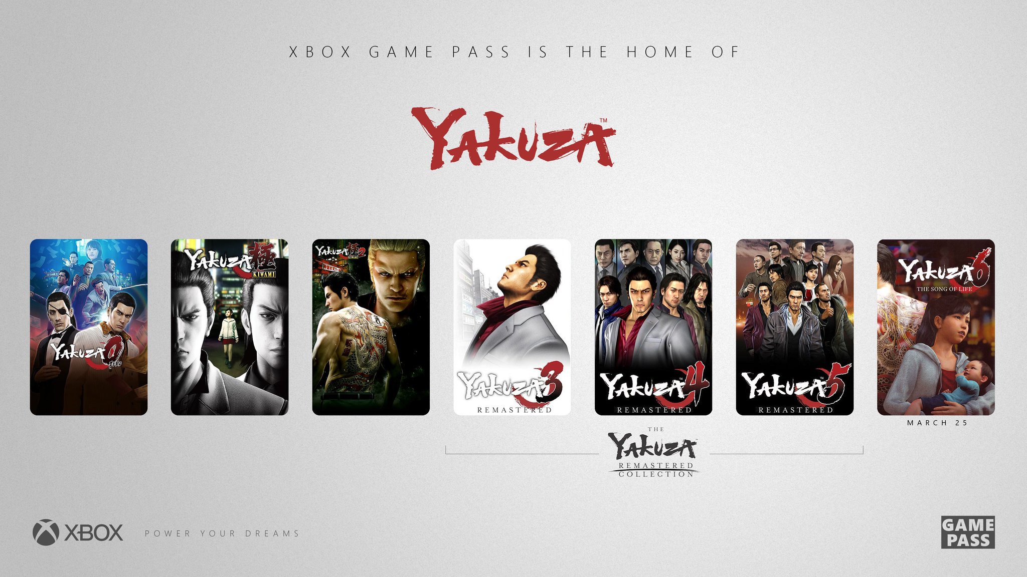 Klobrille on X Experience the entire saga of The Dragon of Dojima from Yakuza 0 to Yakuza 6 on Xbox Game Pass. Xbox Game Pass is the home of Yakuza. https t UnyN4P9kxU