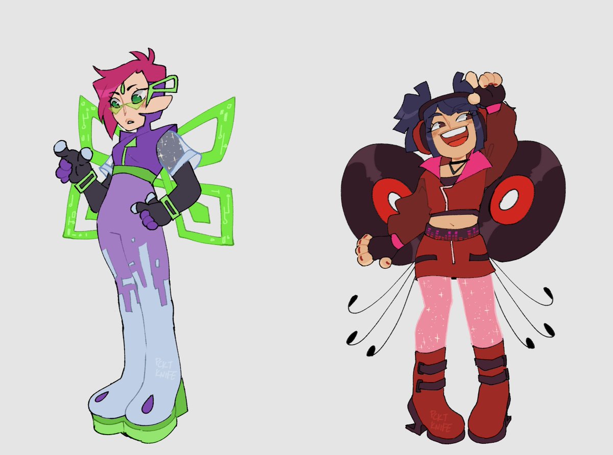 「I didn't forget their wings dw! 」|kae 💌🖋のイラスト