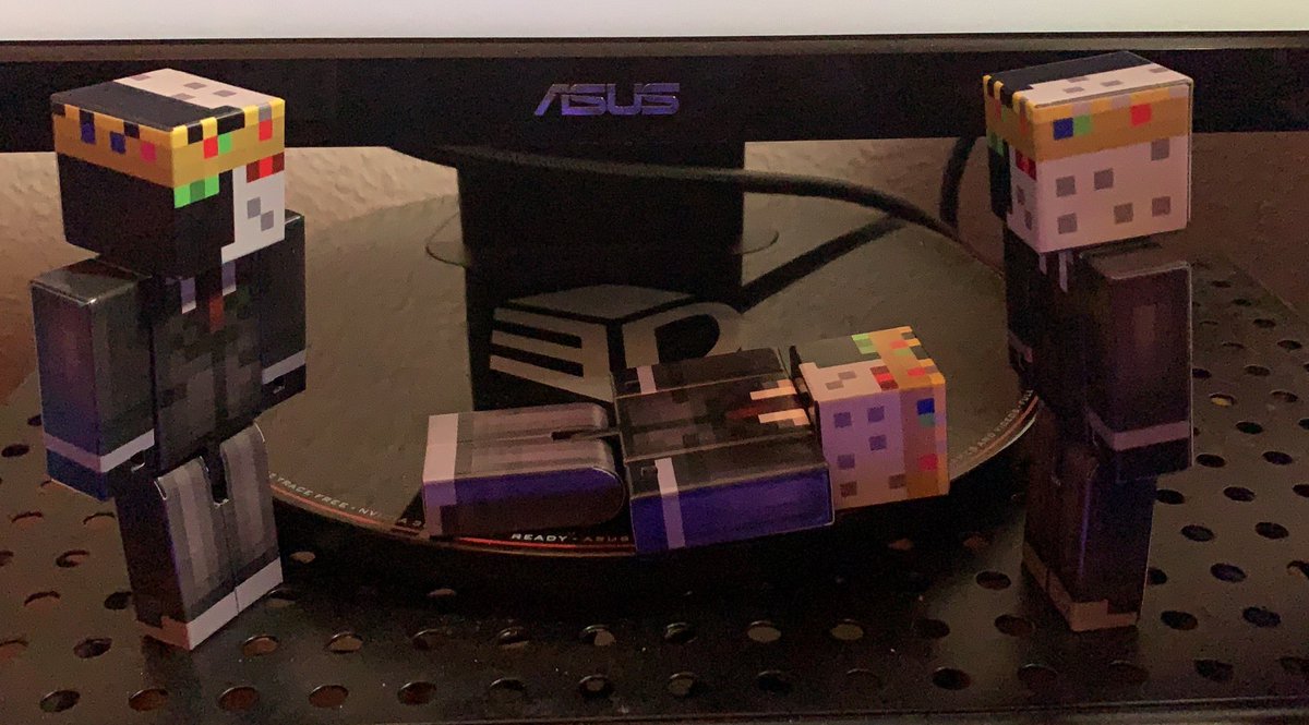 Minecraft Papercraft Bendable Enderman