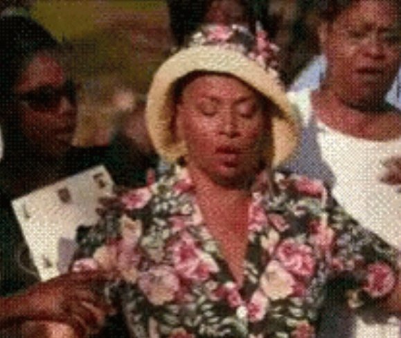 Black Woman Fainting Gif