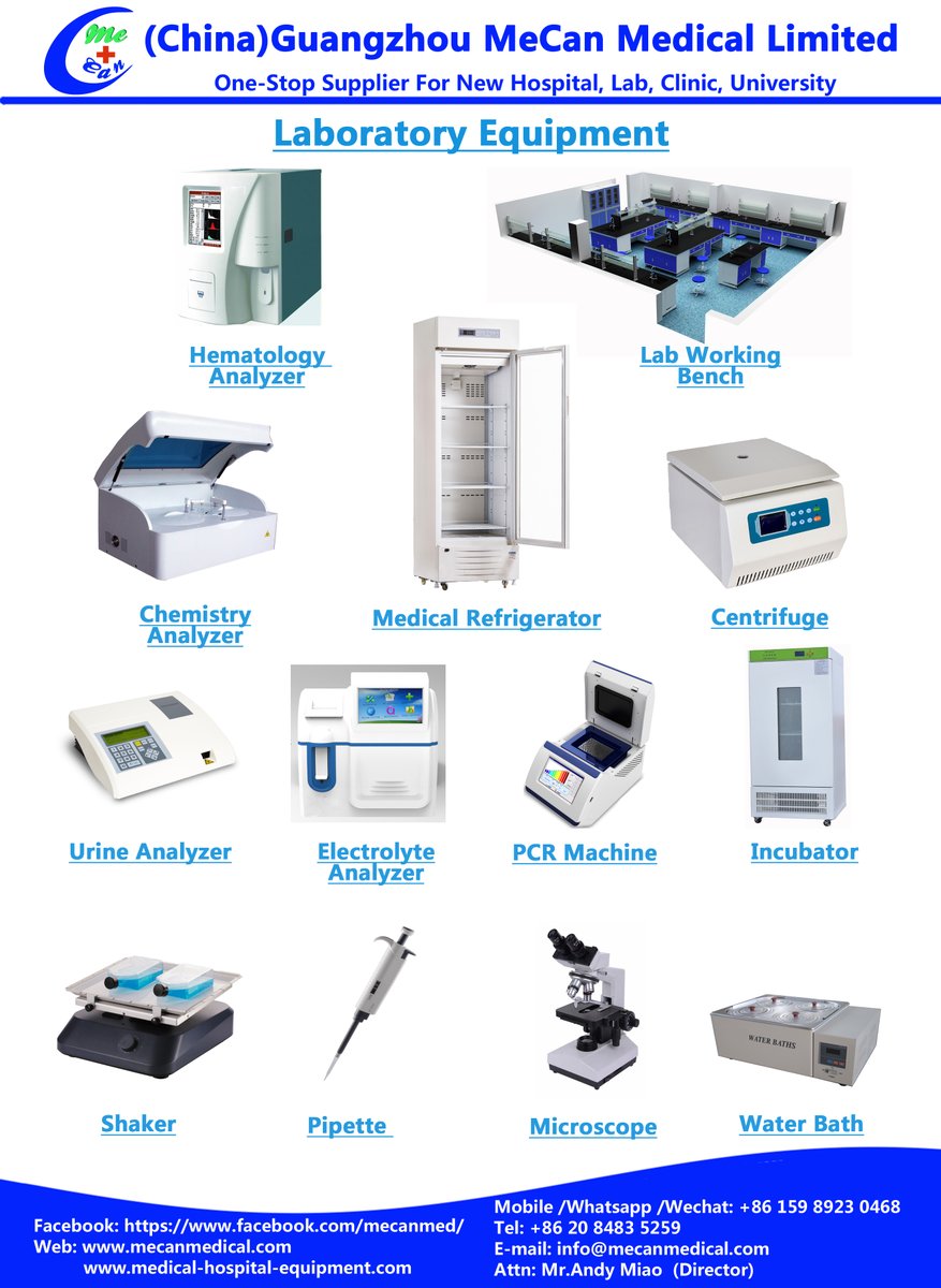 Hospital Lab Equipment