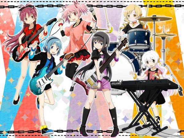 Hourly Momoe ๐ง On Twitter ๐ง Nagisa Momoe And Holy Quintet Madoka Magica Online